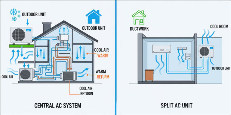 Central AC vs Split AC: Best Ultimate Cooling Guide