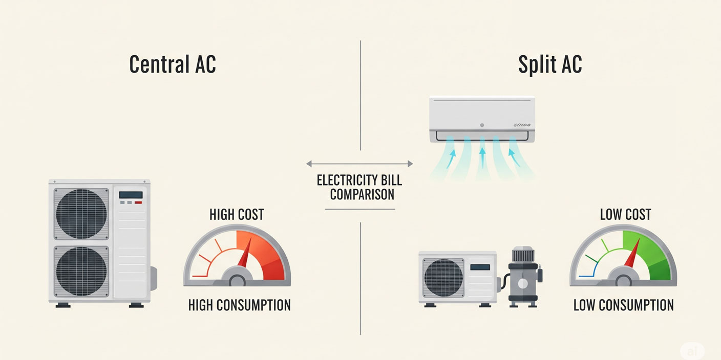 Central AC vs Split AC: Best Ultimate Cooling Guide