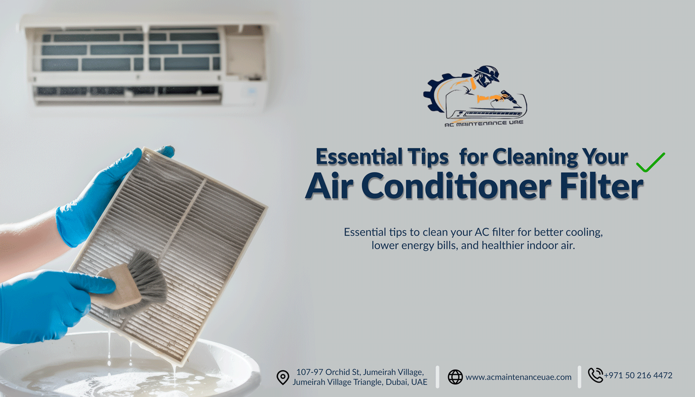 Essential Tips for Cleaning Your Air Conditioner Filter