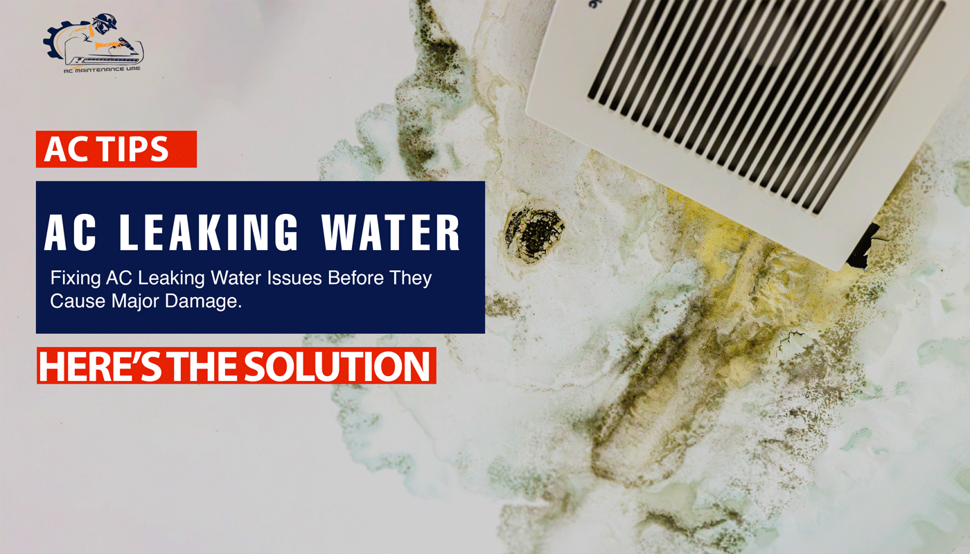 Fixing AC Leaking Water Issues Before They Cause Major Damage
