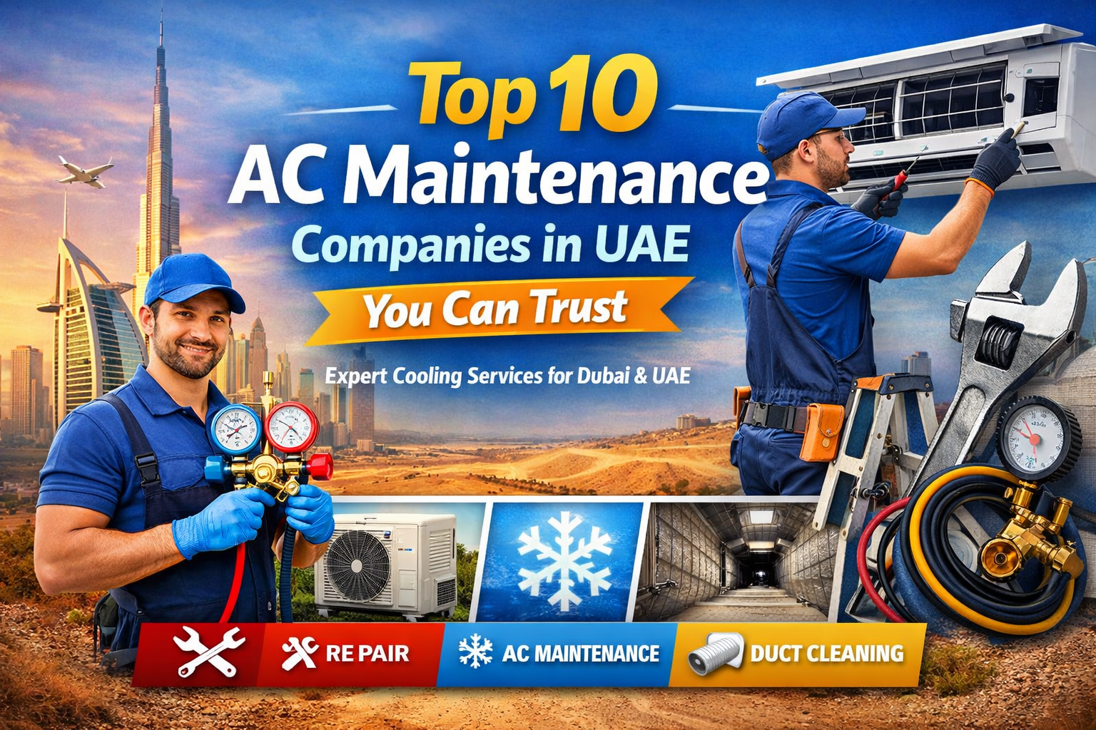 Top 10 AC Maintenance Companies in UAE 2026